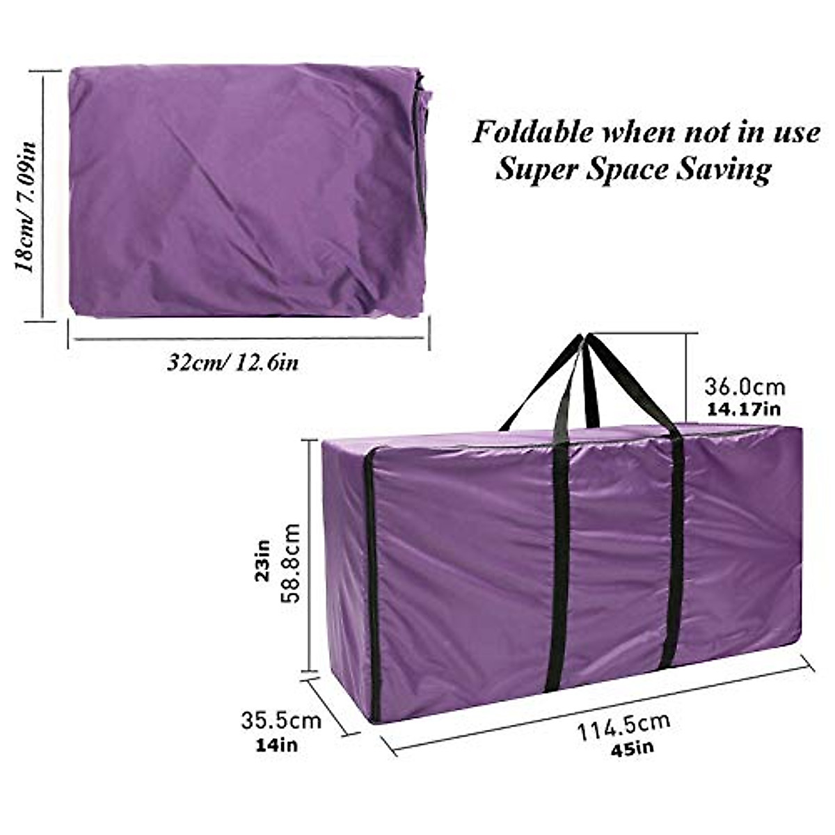 ESSORT Hay Bale Storage Bag