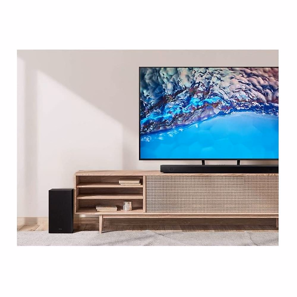 SAMSUNG 3.1Ch 400W Soundbar w/Wireless Subwoofer BLK HW-B63M