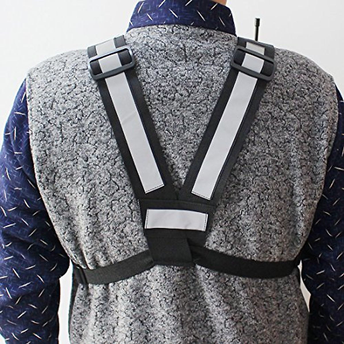 GoodQbuy Universal radio chest harness Rig Bag Pocket Pack Holster Vest Fluorescent green for Two Way Radio Walkie Talkie (Rescue Essentials)