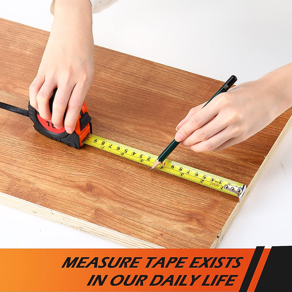 Yunsailing 15 Pack Tape Measure Bulk 16 Feet Retractable Measuring Tape Small Tape Measure Easy Read Tape Measure with Fractions 1/8 Measurement