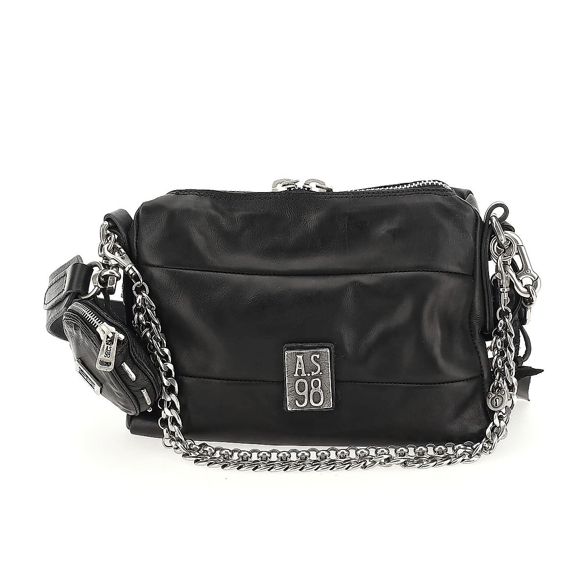 A.S.98 Brent Handbag Women's Bags Black