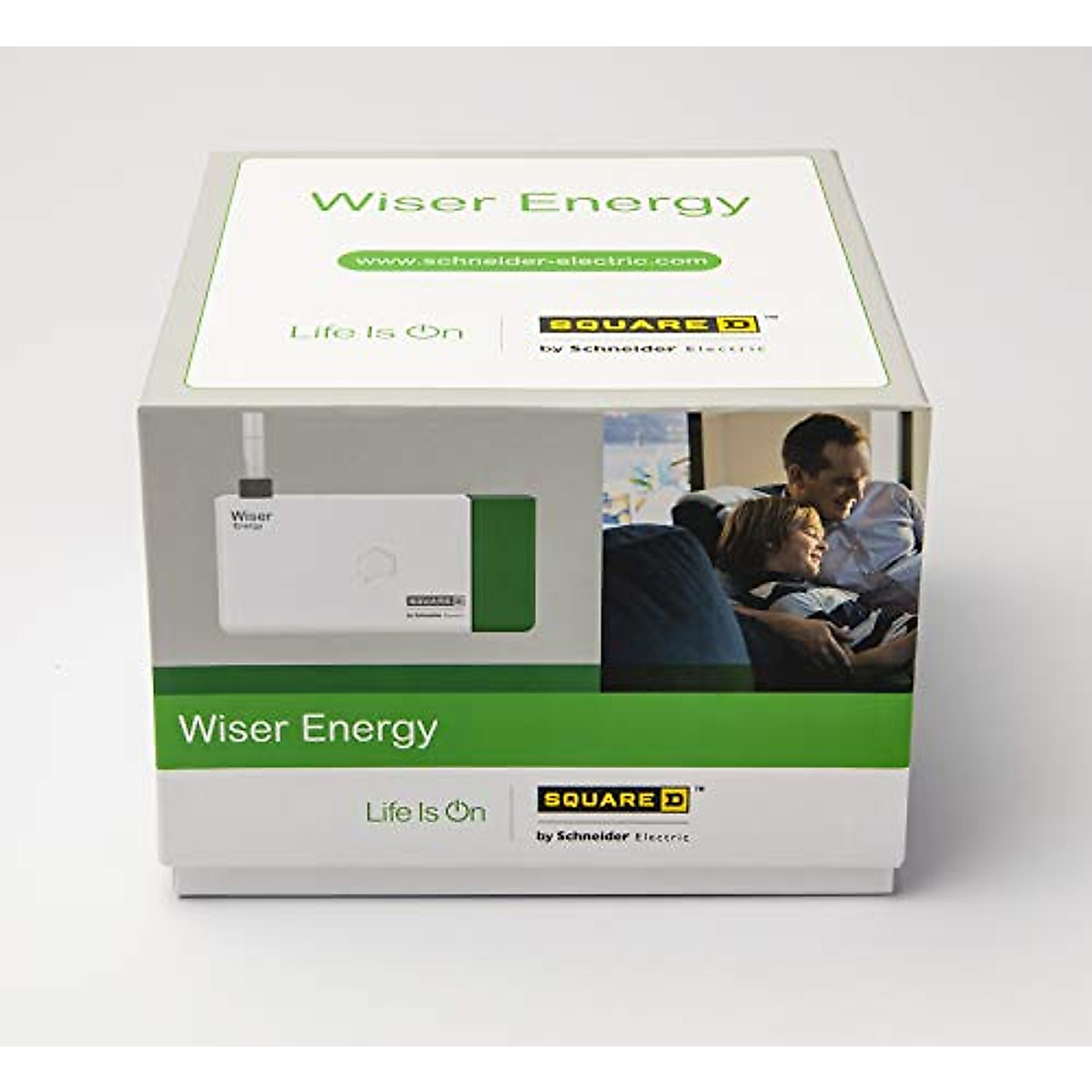 Schneider Electric WISEREM Energy Monitor System, White
