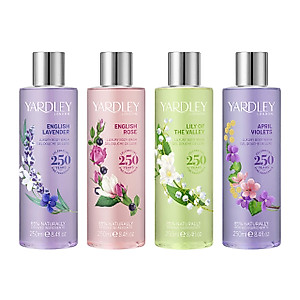 Yardley of London Luxury Body Wash for Women, Lily of the Valley, 250 ml