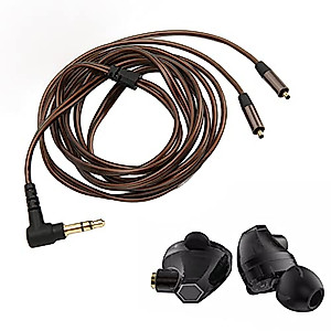 Earphone Replacement Audio Upgrade Cable, Headphone Low Loss Flexible 3.5mm Sound Cable for Vjjb N1