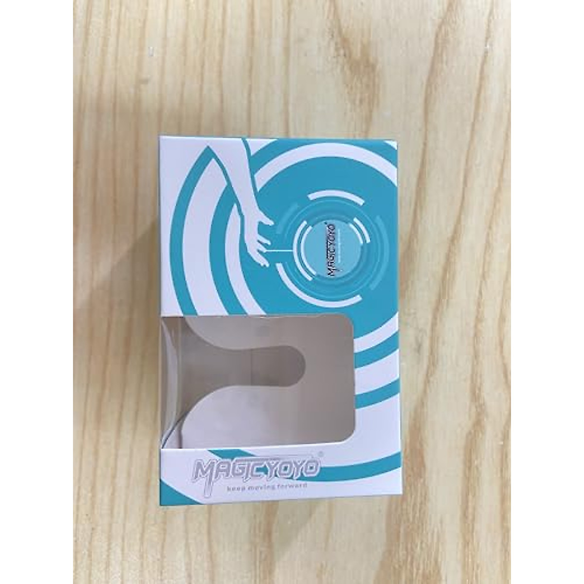 Responsive Yoyo D3 Looping Yoyo for Kids, Durable Professional Plastic Yo yo for Beginners, Looping Yo-yo for 2A Thick with Extra 2 Yoyo Strings + 2 Spacers ( Blue White)