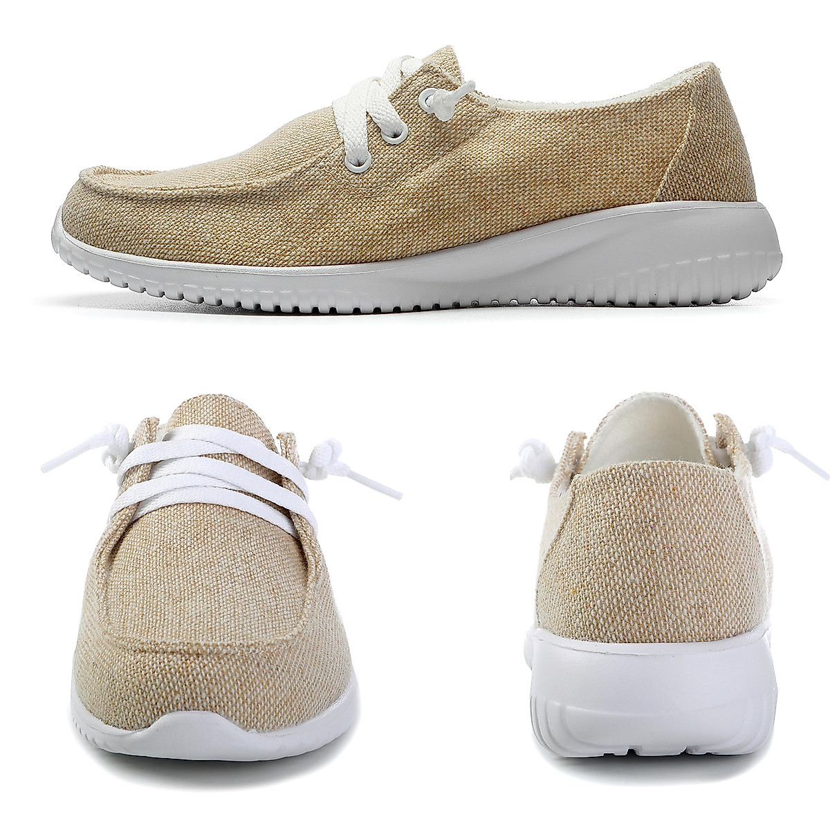 YOIKILABAO Walking Shoes Womens Sneakers Slip on Memory Foam Tennis Shoes Athletic Workout Gym Outdoor Lightweight Breathable Casual Sneakers