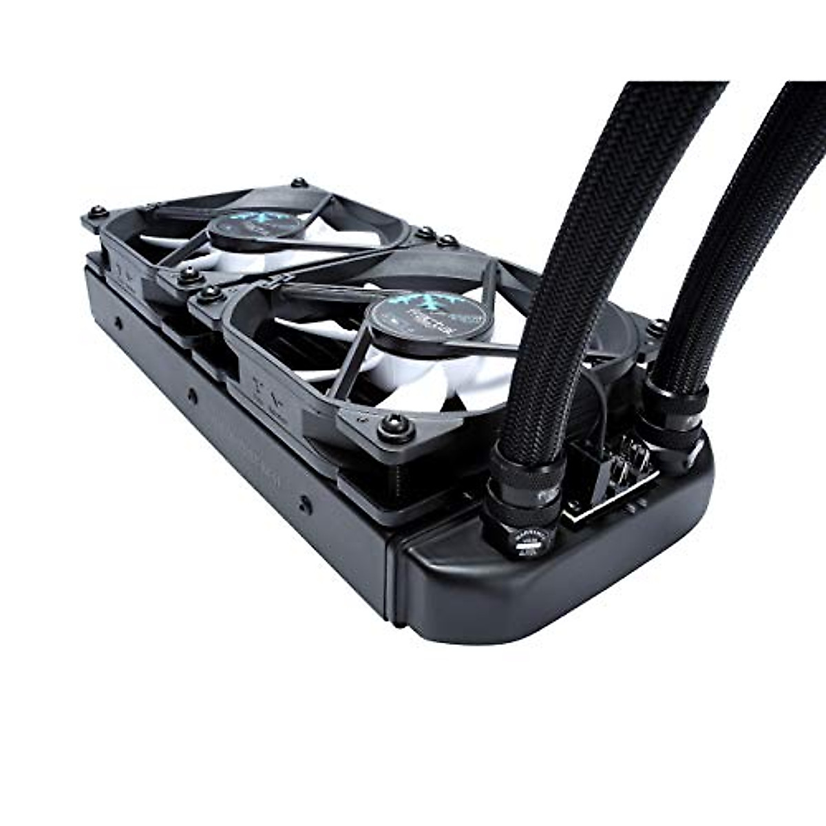 Fractal Design Celsius S24-240 mm Radiator - Silent Liquid CPU Cooler - PWM - Intelligent Controls - 2X Fractal Design Dynamic X2 PWM GP-12 120Mm Silent Fans Included - 1/4" Fitting - Black