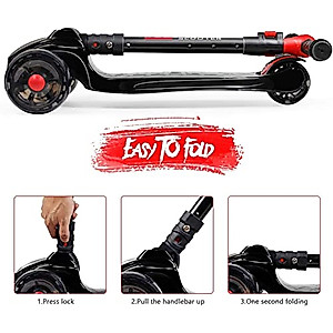 SISIGAD Scooters for Kids Ages 3-12, Toddler & Kids Scooter, 3 Wheel Scooters with Adjustable Height Handlebars, Foot Activated Brake, Mini Kick Scooter for Kids,Christmas Birthday Gifts