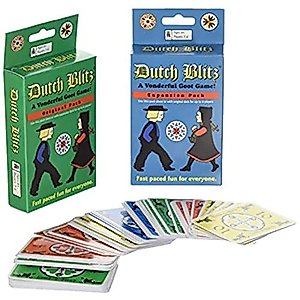 Dutch Blitz: Original and Expansion Combo, Fast Paced Card Game, Fun for Everyone, Great Family Game, Combine Packs to Play With 2-4 Players, For Ages 8 and Up