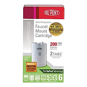 DuPont WFFMC300X Ultra Protection Faucet Mount Water Cartridge