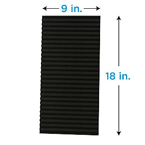 ANYAIR AMIP Window Air Conditioner Foam Insulating Panels, Pack of 2