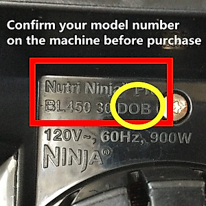Joyparts Replacement Parts Blade,Compatible with Ninja Blenders Auto iQ BL482 30 DOB/ BL451 30 DOB/(6 Female Fins)