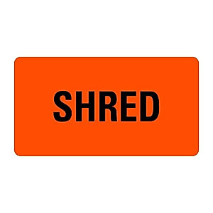 LabelValue SHRED Medical Records Labels LV-MRL23