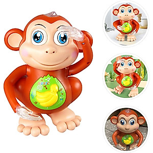Toyvian Monkey Musical Toy Educational Toy Musical Baby Toys Dancing Monkey Toy Dancing Animal Musical