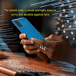 Elderly Cellphone, Dumb Phone ABS 2G 1400mAh Dual SIM Card for Home (Blue)