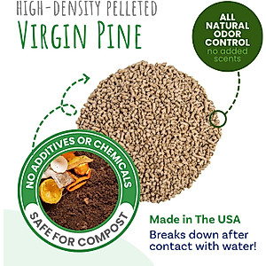 Small Pet Select - All Natural Pellet Bedding, 40lb