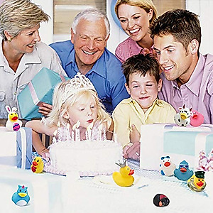 Fight Together 50 Pack Rubber Duck for Jeep Bath Toy Assortment - Bulk Floater Duck for Kids - Baby Showers Accessories - 50 Varieties, Upgrade