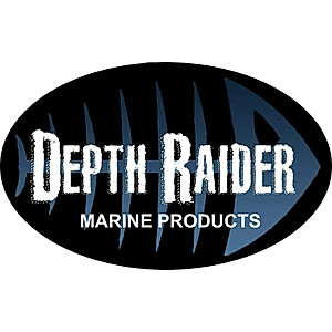 Depth Raider Track Adapter Plate for Salty S17 Down East Rod Holder