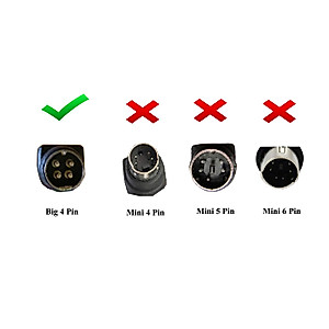 UpBright 4-Pin 54V AC/DC Adapter Compatible with Cisco SG300-10MPP 10-Port Gigabit PoE+ Managed Switch Delta Electronics ADP-150AR B ADP-150ARB 48V - 54VDC 2.78A 2.77A 150W Switching Power Supply Cord