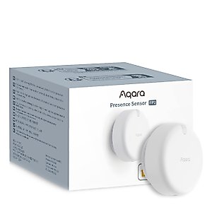 Aqara Presence Sensor FP2, 2.4 GHz Wi-Fi Required, mmWave Radar Wired Motion Sensor, Zone Positioning, Multi-Person & Fall Detection, Supports HomeKit, Alexa, Google Home and Home Assistant