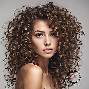 Curls & Potions Angel Serum Scalp & Hair Treatment Oil with Biotin & Essential Oils, Split Ends, Hair Growth, Dry Flaky Scalp for all hair types 8 oz