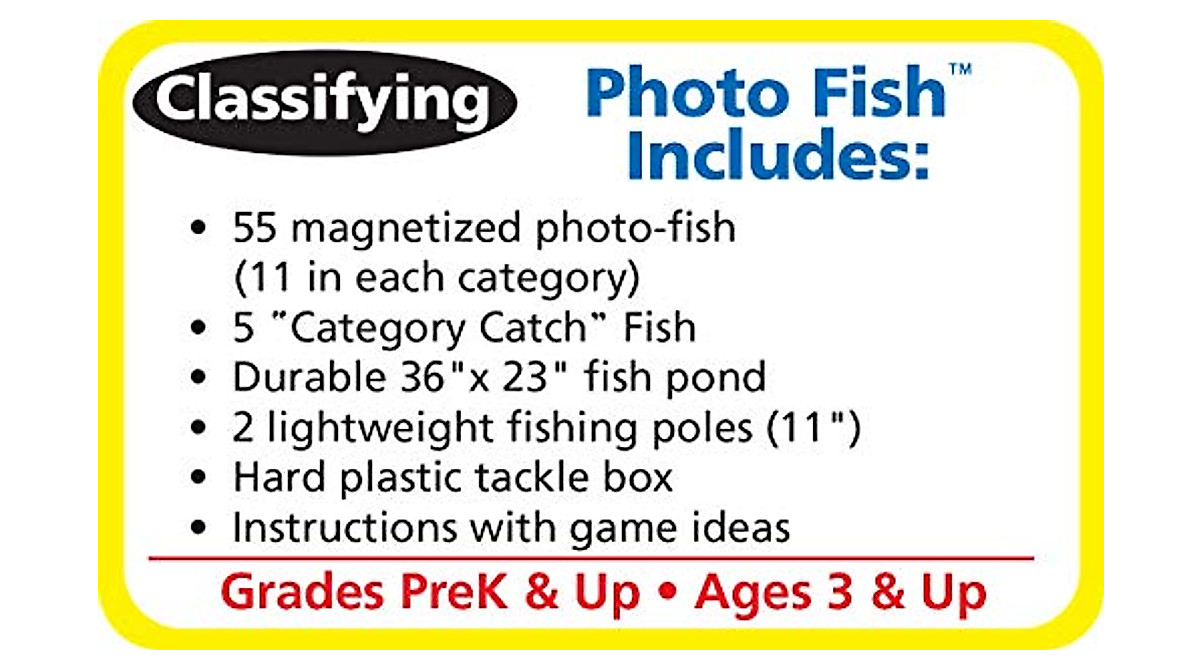 Classifying Photo Fish Game - Educational Fun for Kids