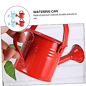 GANAZONO 8 pcs Tin Watering can Watering can Kids Plant Mister Plant Watering Water can for pots for Outdoor Plants Toddler Watering can Planting Indoor Filling Child Drinking Fountain Iron
