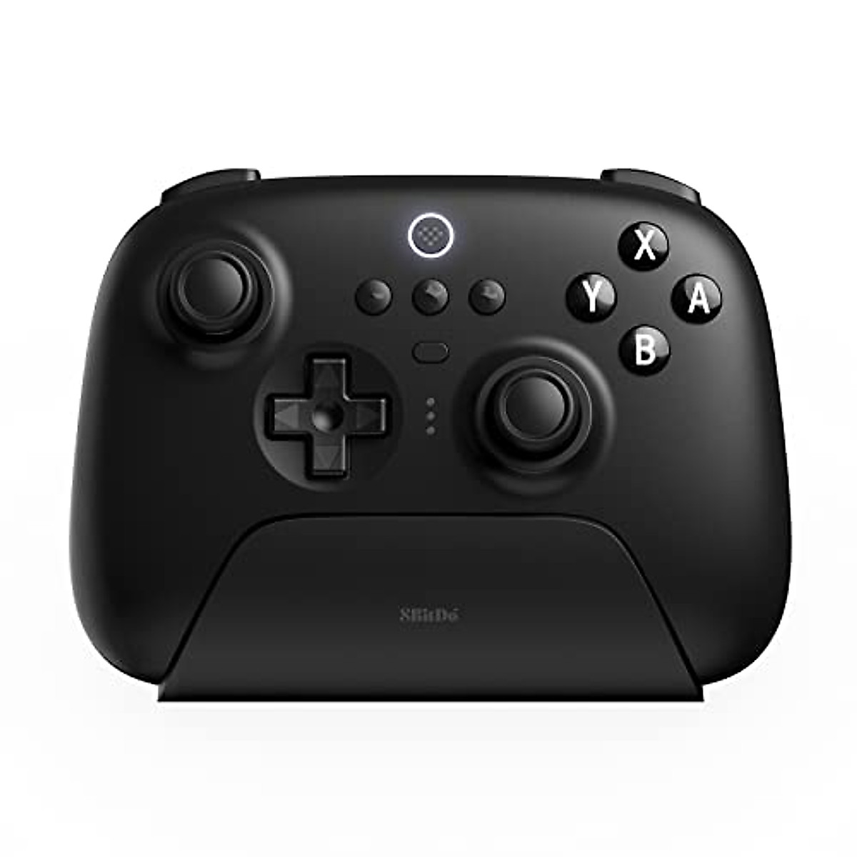8Bitdo Ultimate Bluetooth Controller with Charging Dock, Wireless Pro Controller for Switch, Windows and Steam Deck (Black)