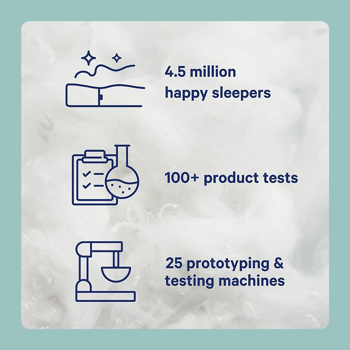 Casper Sleep Essential Pillow for Sleeping, Standard, White