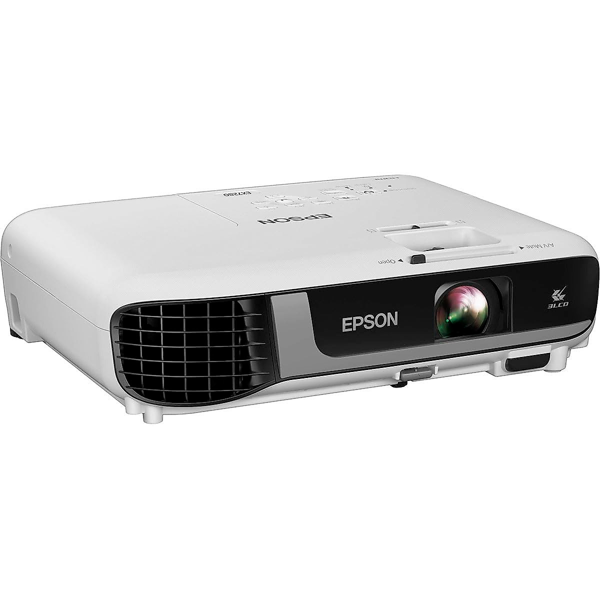 Epson Pro EX7280 3-Chip 3LCD WXGA Projector, 4,000 Lumens Color Brightness, 4,000 Lumens White Brightness, HDMI, Built-in Speaker, 16,000:1 Contrast Ratio (Renewed)