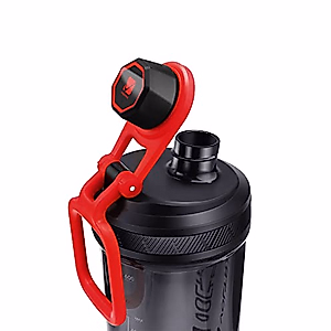 VOLTRX Shaker Bottle, Gallium USB C Rechargeable Electric Protein Shake Mixer, Shaker Cups for Meal Replacement Shakes, BPA Free, Made with Tritan, 24oz