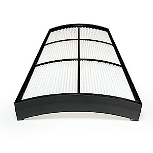 Nispira PECOMFIL Breeze Filter Replacement For Purezone Breeze Tabletop Air Purifier PECOMPAP 2-in-1 True HEPA Activated Carbon 1 Pack