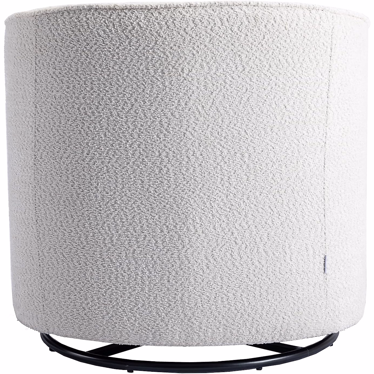 Swivel Barrel Chair, Comfy Round Accent Sofa Chair for Living Room, 360 Degree Swivel Barrel Club Chair, Leisure Arm Chair for Living Room Bedroom Office Waiting Rooms (Color : Beige)