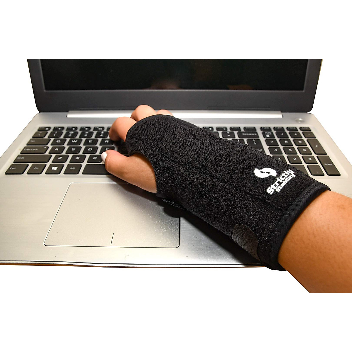 StrictlyStability Wrist Brace for Carpal Tunnel, Arthritis, Tendonitis Support Fitting Both Hands (Universal)