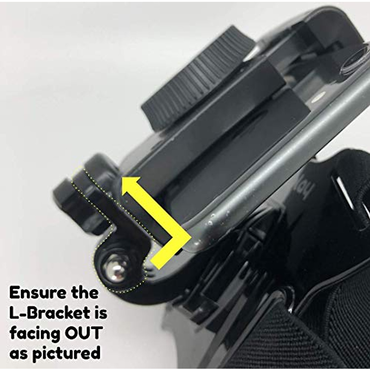 Pixlplay – Smartphone Chest Mount - Universal Holder Compatible with iPhone and Samsung Phone Mount for Filming or Photos