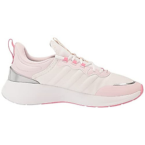 adidas Women's Puremotion Super Running Shoe, FTWR White/FTWR White/Almost Pink, 7.5