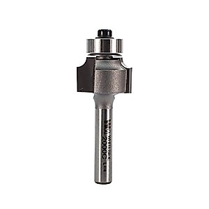 Whiteside Router Bits 2000C Round Over Bit with 1/8-Inch Radius, 3/4-Inch Large Diameter and 1/2-Inch Cutting Length