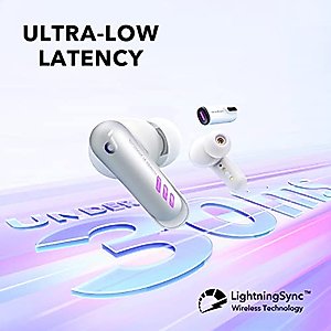 soundcore VR P10 Wireless Gaming Earbuds, Authorized Meta/Oculus Quest 2 Accessories, 30ms Low Latency, Dual Connection, Bluetooth, 2.4GHz Wireless, USB-C Dongle, PS5, Switch Compatible (Renewed)