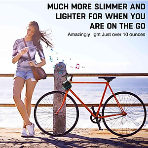 Bluetooth Speaker: Powerful Stereo Sound, IPX7 Waterproof, True Wireless Stereo Pairing, Portable Design, Latest Bluetooth V5.2 - Perfect for Lenovo Z5 Pro, Beach, Outdoor, Home, Parties- Black