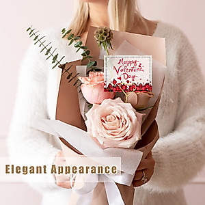 200 Pcs Metal Floral Place Card Holder Picks 13.4 Inch Photo Picture Clip Holder Gold Gift Card Holders for Flower Arrangements Wedding Birthday Baby Shower Party Favor (Heart Style)