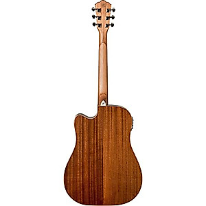 Washburn Harvest 6 String Acoustic-Electric Guitar, Right, Natural (WD7SCE-A)