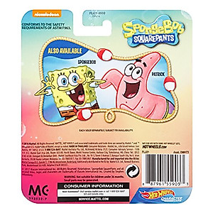 Hot Wheels Spongebob Vehicle, 1:64 Scale
