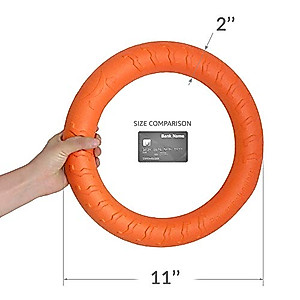 PetSpy Dog Training Ring for Outdoor Fitness Floatable Pulling Toy and Flying Disc Interactive Play Tool for Small Medium Large Dogs