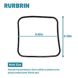 (2/Pack) SPX1600S Cover Gasket Compatible with Hayward SuperPump Model SP1600X Series Kit, O-177 Lid Gasket
