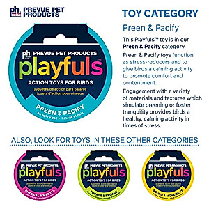 Prevue Hendryx Stick Staxs Lots of Knots Bird Toy