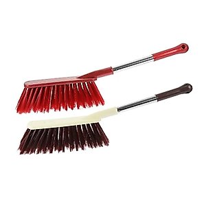 Gatuida 2pcs Small Broom Dust Brush Hand Brushes for Cleaning Quilt Hand Brush Small Hand Broom Handheld Broom Bench Fireplace Duster Couch Hand Brush Bench Brush Soft Brush Cleaning Abs