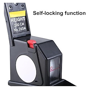 VYFRT Wall-Mounted Height Meter, 200cm Height Measuring Device for Children and Adults