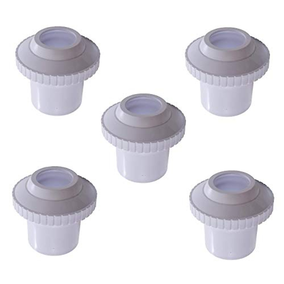 ATIE Pool Spa SP1421E Directional Hydrostream Jet Insider Fitting with 1-Inch Opening Eyeball and 1-1/2 Inch Slip Replace Hayward Hydrostream SP1421E Fitting (5 Pack)