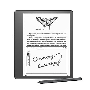 Kindle Scribe Basic Pen Bundle. Includes Kindle Scribe (16 GB), Basic Pen, & Made for Amazon Clear Case