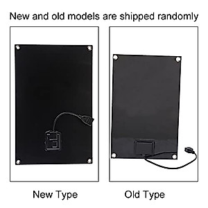 Alomejor Solar Panel Charger, 6W 6V Phone Solar Charger with USB Ports Portable Waterproof Foldable Solar Panel for Smart Phones Tablets Outdoor Travel